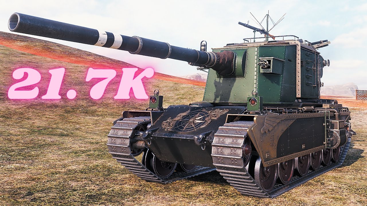 FV4005 Stage II 12K Damage & FV4005 World of Tanks , WoT Replays tank ...