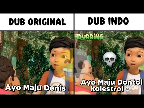 Kartun dub original vs dub indo