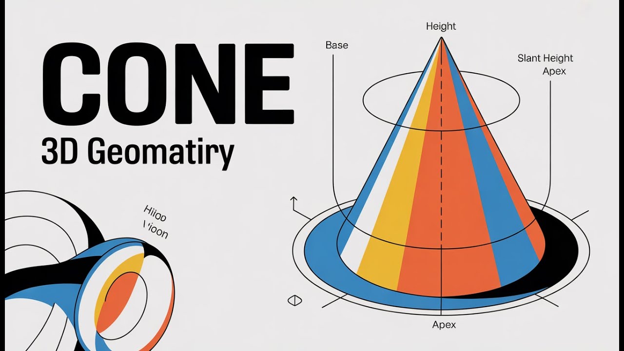 🔺 CONE | How to Find the Volume and Lateral Surface Area ???🔺 - YouTube