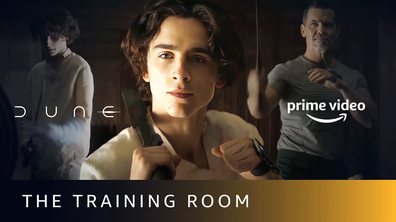 Timothée Chalamet’s Training | Training Room Scene | Dune | Amazon ...
