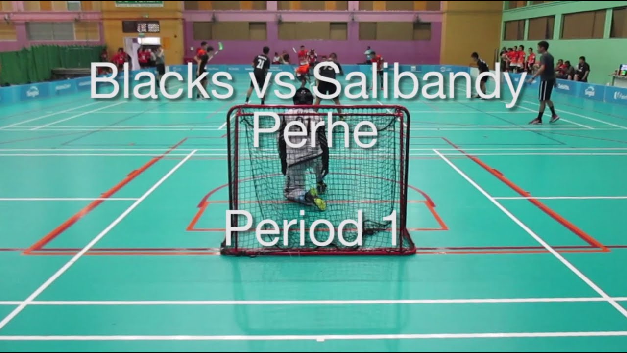 Blacks Innebandy vs Salibandy Perhe Wolves Floorball Division 2 Period ...