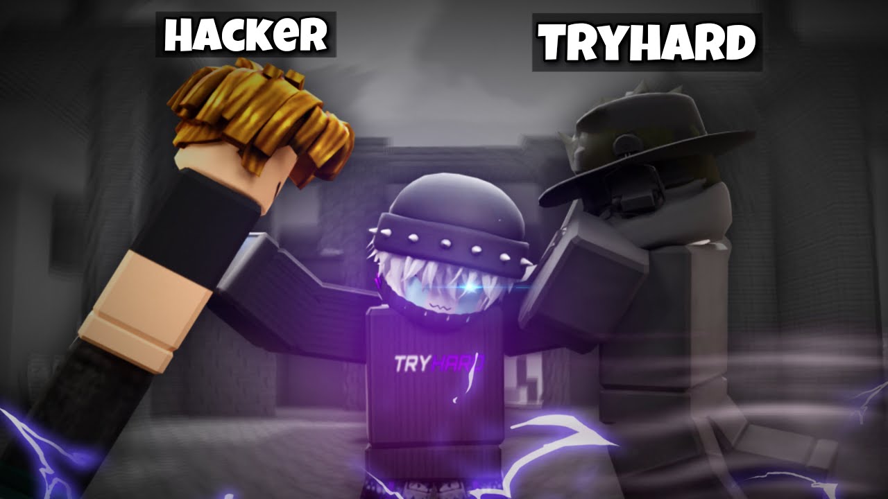 I Destroyed A HACKER And A TRYHARD Without Using Armor.. (Roblox ...