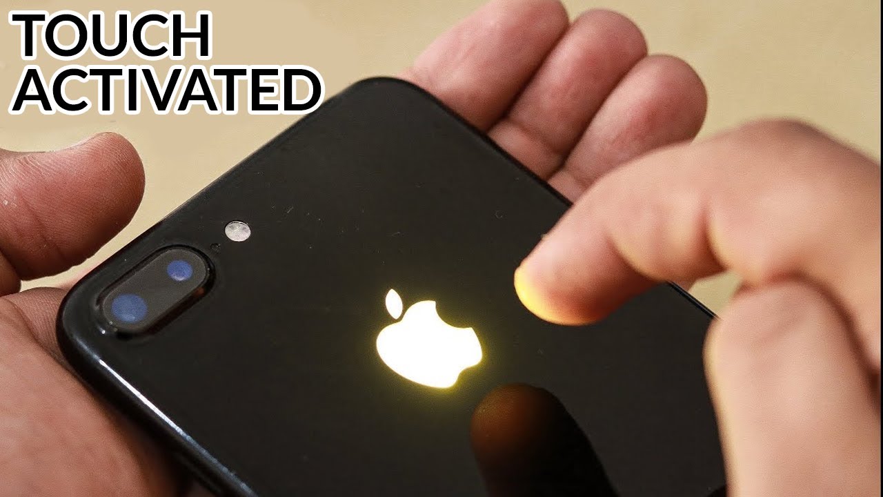 How To Make Your iPhone Apple Logo Glow | iPhone Apple Touch Logo 2021 ...