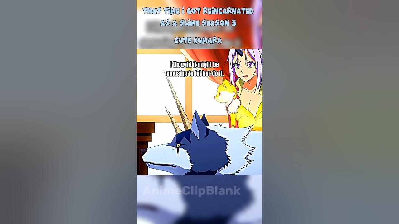 Kumara Animeedit Thattimeigotreincarnatedasaslime Anime Animeedit Animeclipblank Rimuru