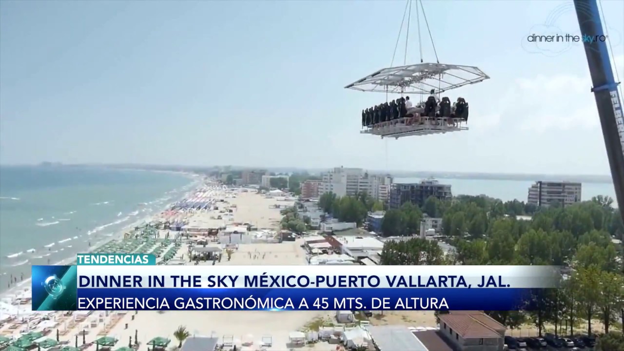 ¿Te atreverías a cenar a 45 metros de altura? ¡Descubre cómo! - YouTube