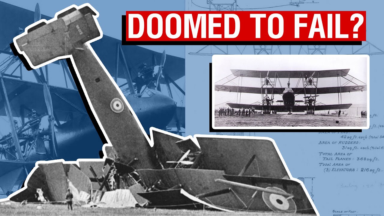 The Triplane Bomber That Failed To Fly | Tarrant Tabor [Aircraft ...