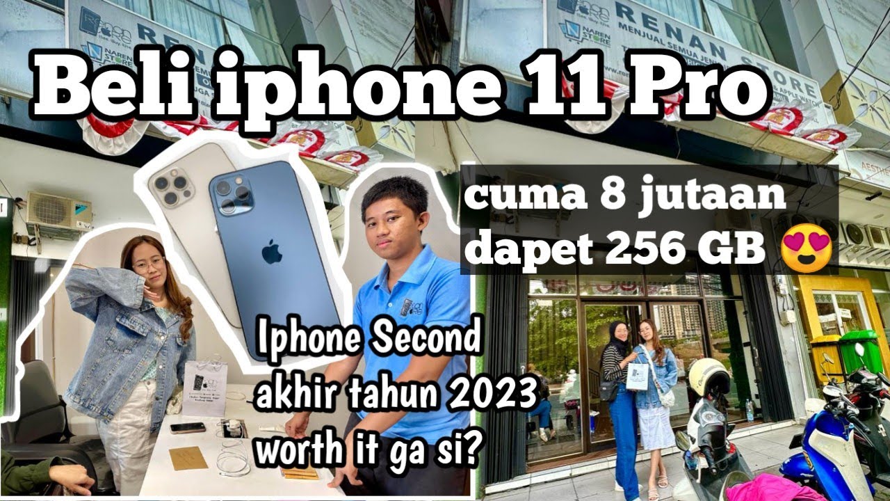 beli iphone 11 di renan store bogor | cuma 8 juta an - YouTube