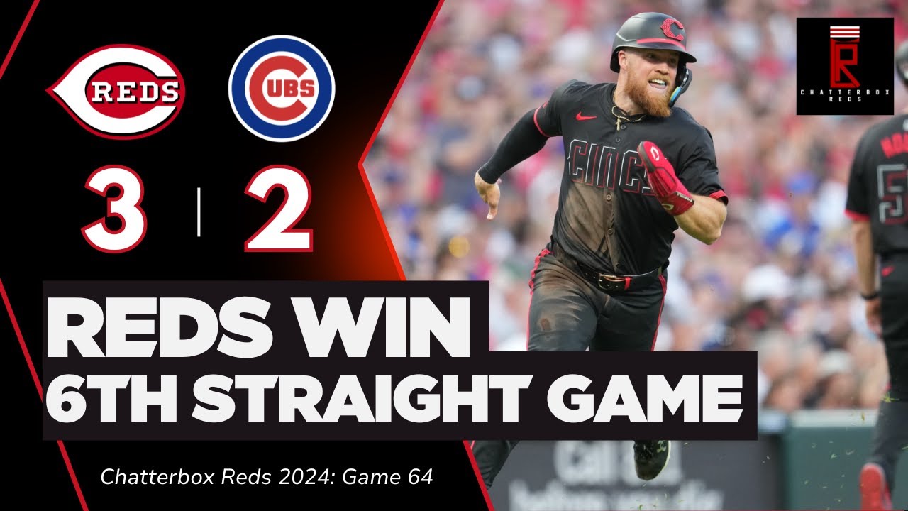 Cincinnati Reds Win 6th Straight Game as Chicago Cubs Tailspin ...
