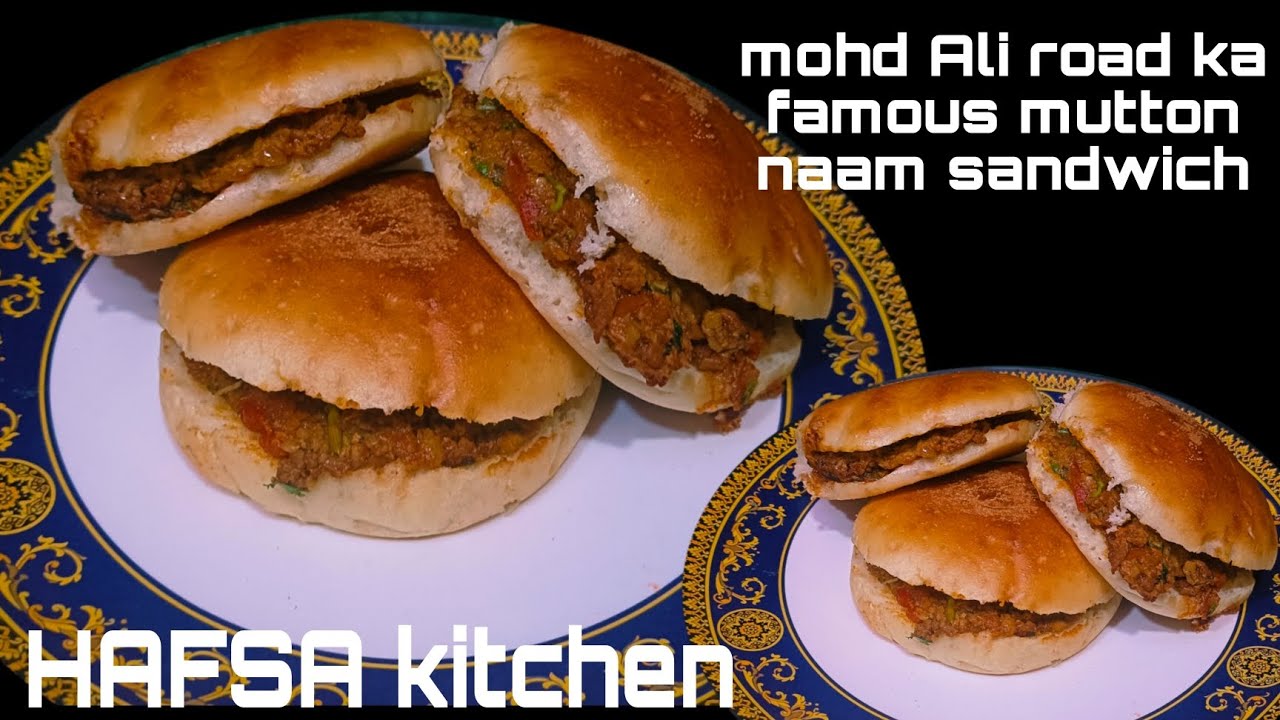 Mohd Ali road ka famous mutton naam chap |Street Style Mutton Naan ...