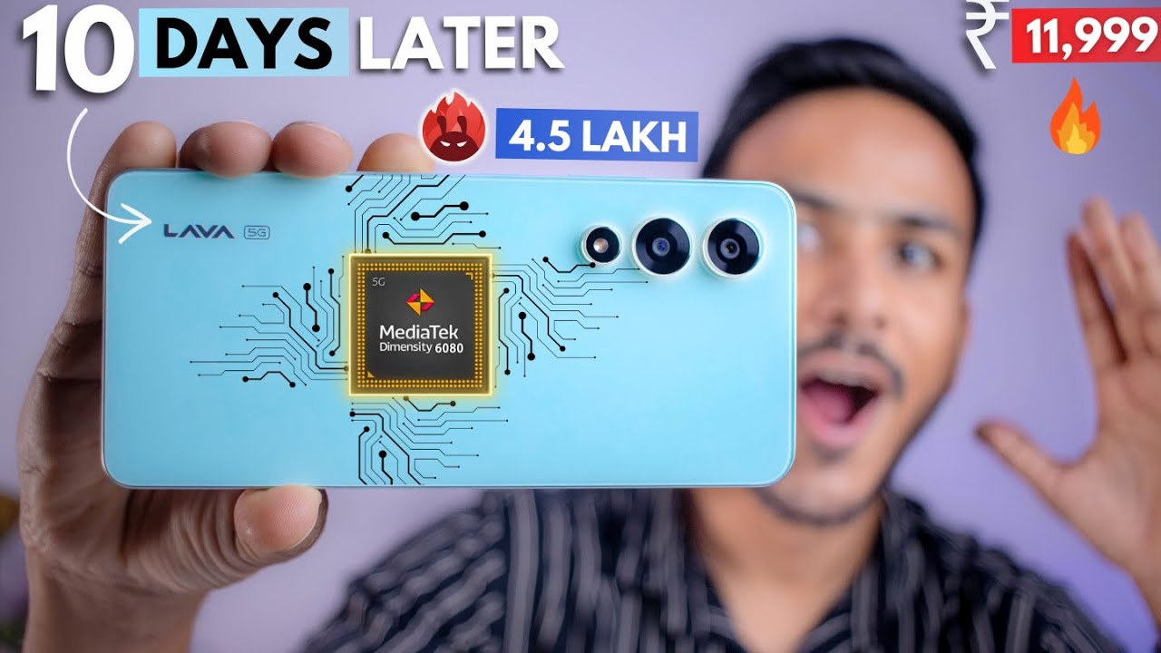 MOST Powerful 5G Phone Under ₹15000 - Lava Storm 5G Review After 10 ...