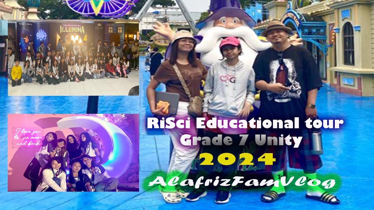 RiSci Educational tour 2024 grade 7 UNITY - YouTube