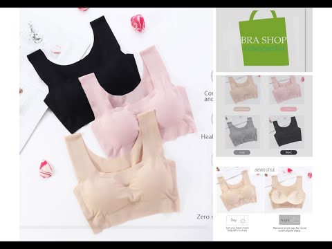 Mode Fashion Bra Sport Sejuk Dipakai Bahan Lembut Busa Lepas RB44Z