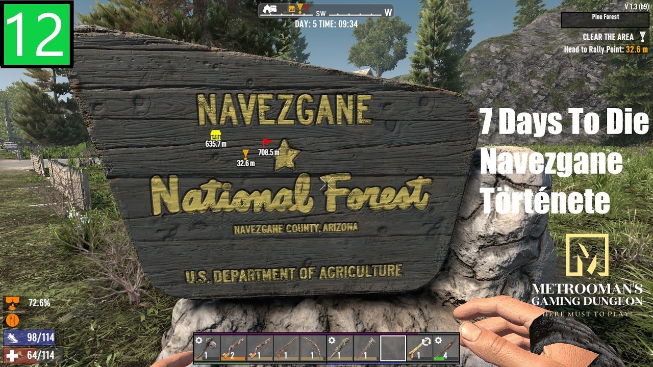 7 Days To Die Navezgane Története #12 | Küldetések vagy átépítés ...