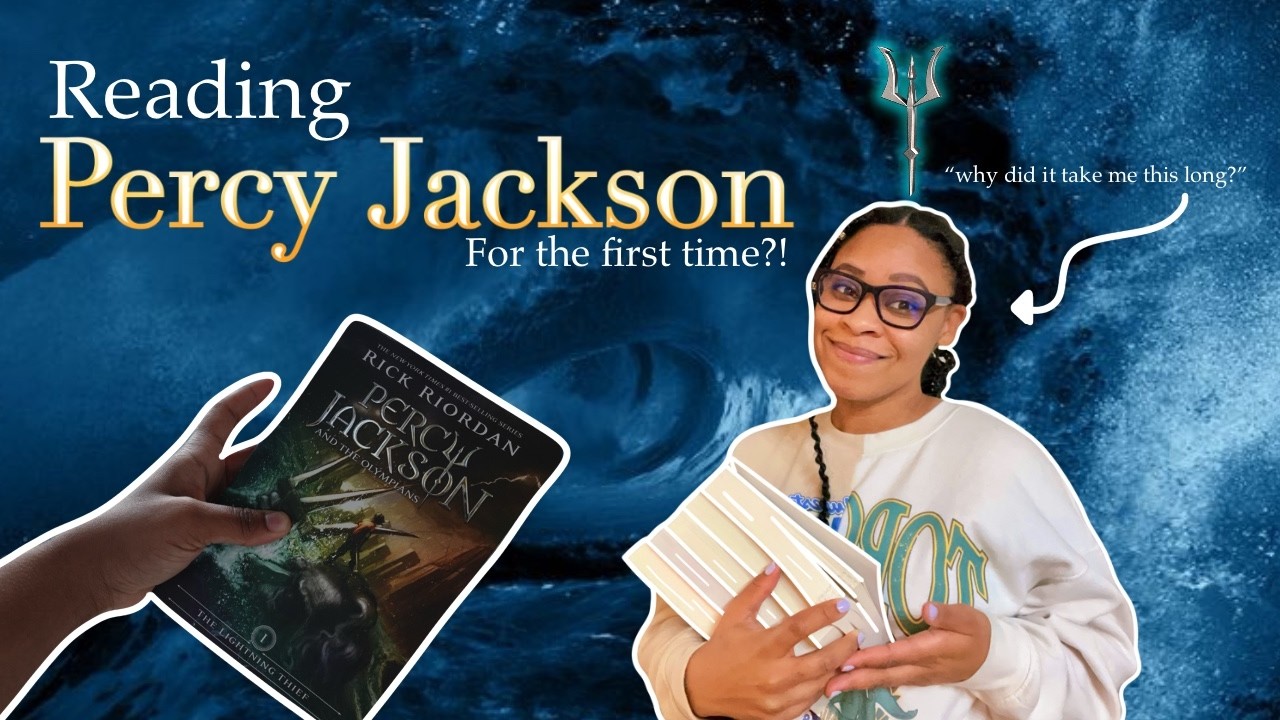 Reading Percy Jackson for the first time😱 (OMG, how did I not know ...