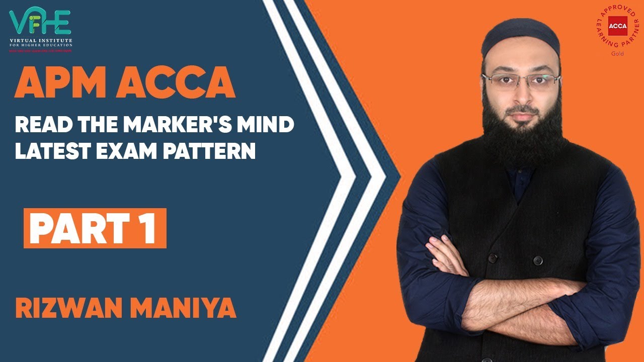 ACCA APM | READ THE MARKER MIND | Latest Exam Pattern Part 1 | Sep'24 ...