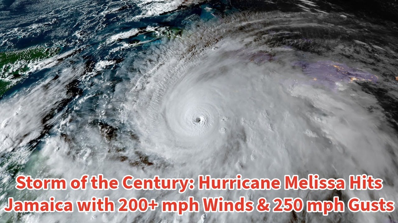 Breaking: Storm of the Century: Hurricane Melissa Hits Jamaica with 200 ...