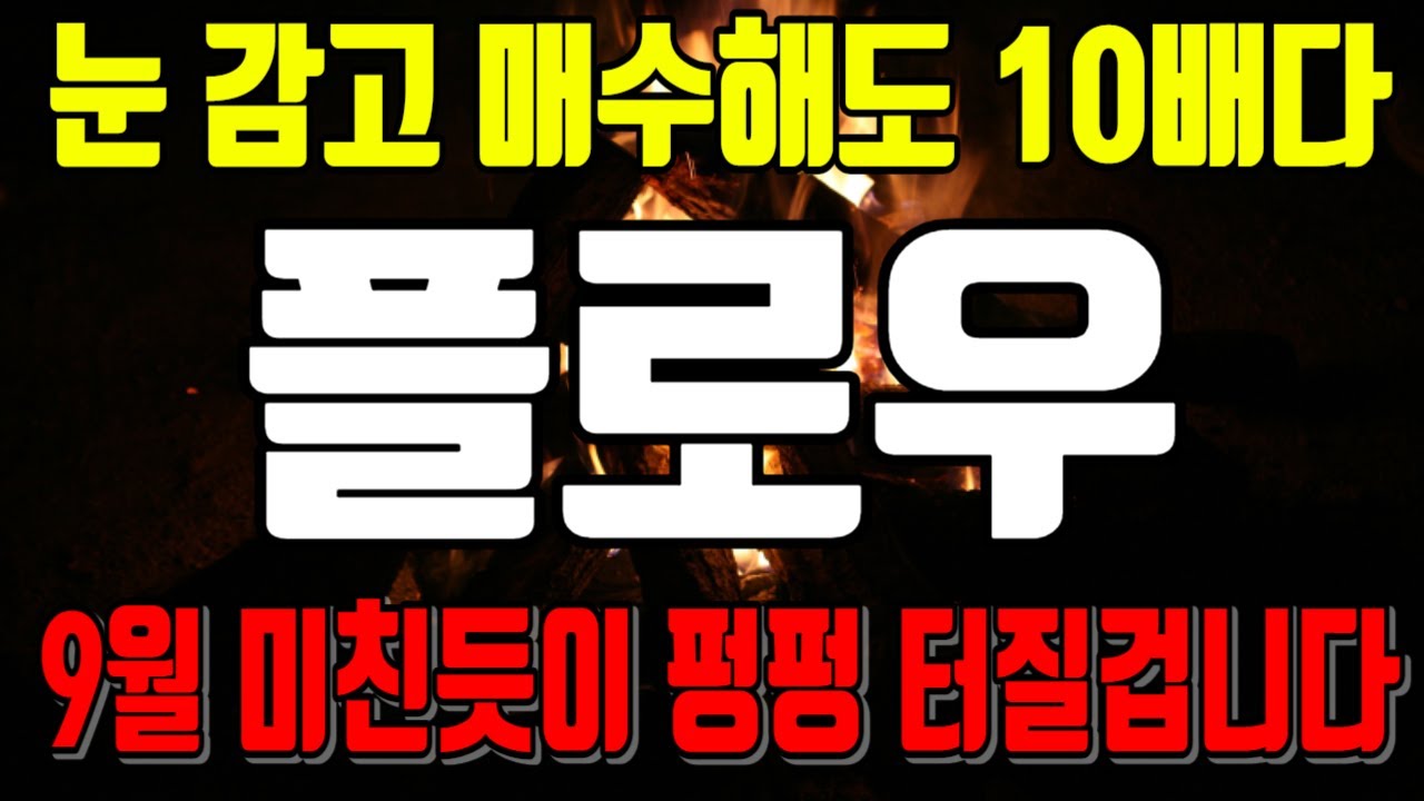 플로우 플로우코인플로우코인전망플로우코인분석플로우목표가플로우전망플로우대응플로우호재플로우차트플로우분석플로우코인분석 Youtube