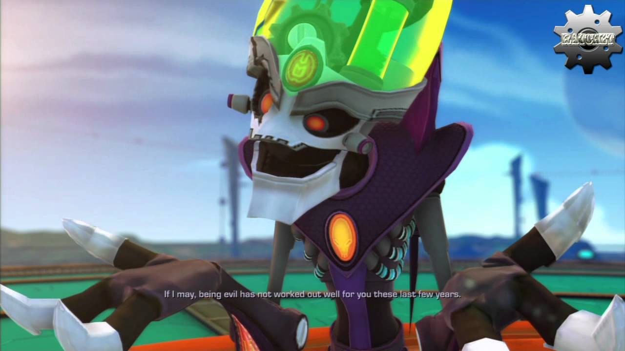 Ratchet & Clank: All 4 One Cinematic #7 - Commander Spog - YouTube
