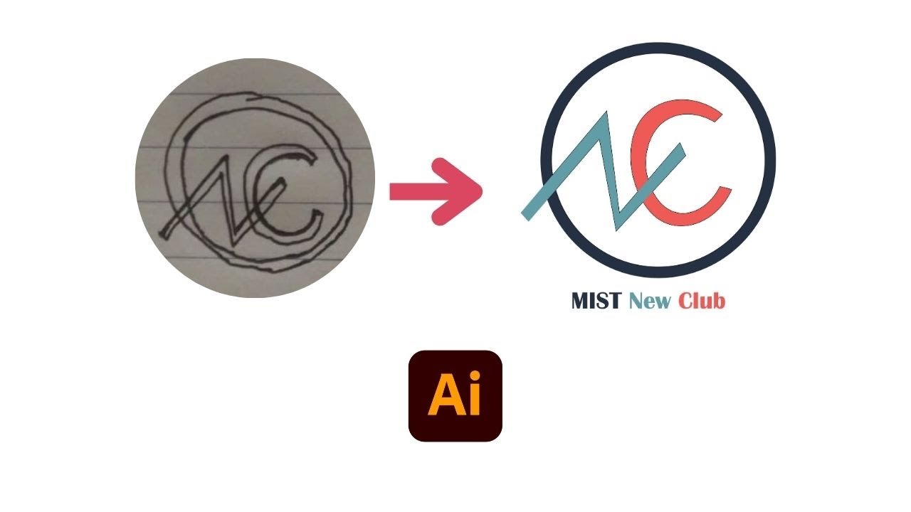 Logo Making From Scratch || Adobe Illustrator Tutorial || Bangla - YouTube