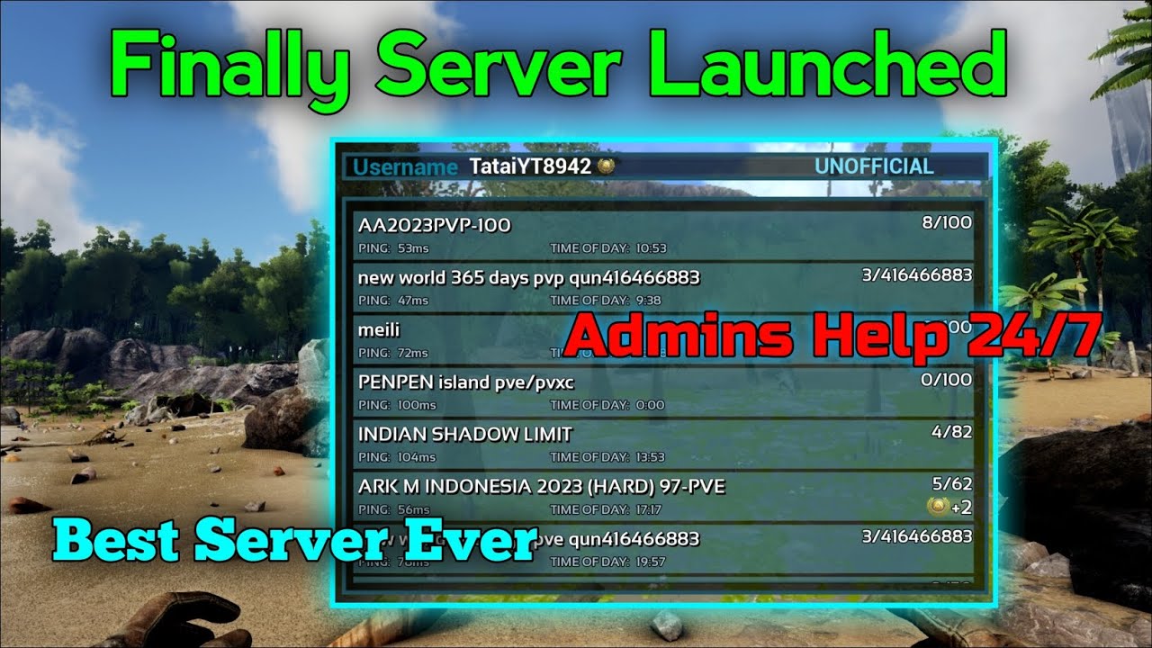Finally Server Launched.With Admins help and free resources. - YouTube