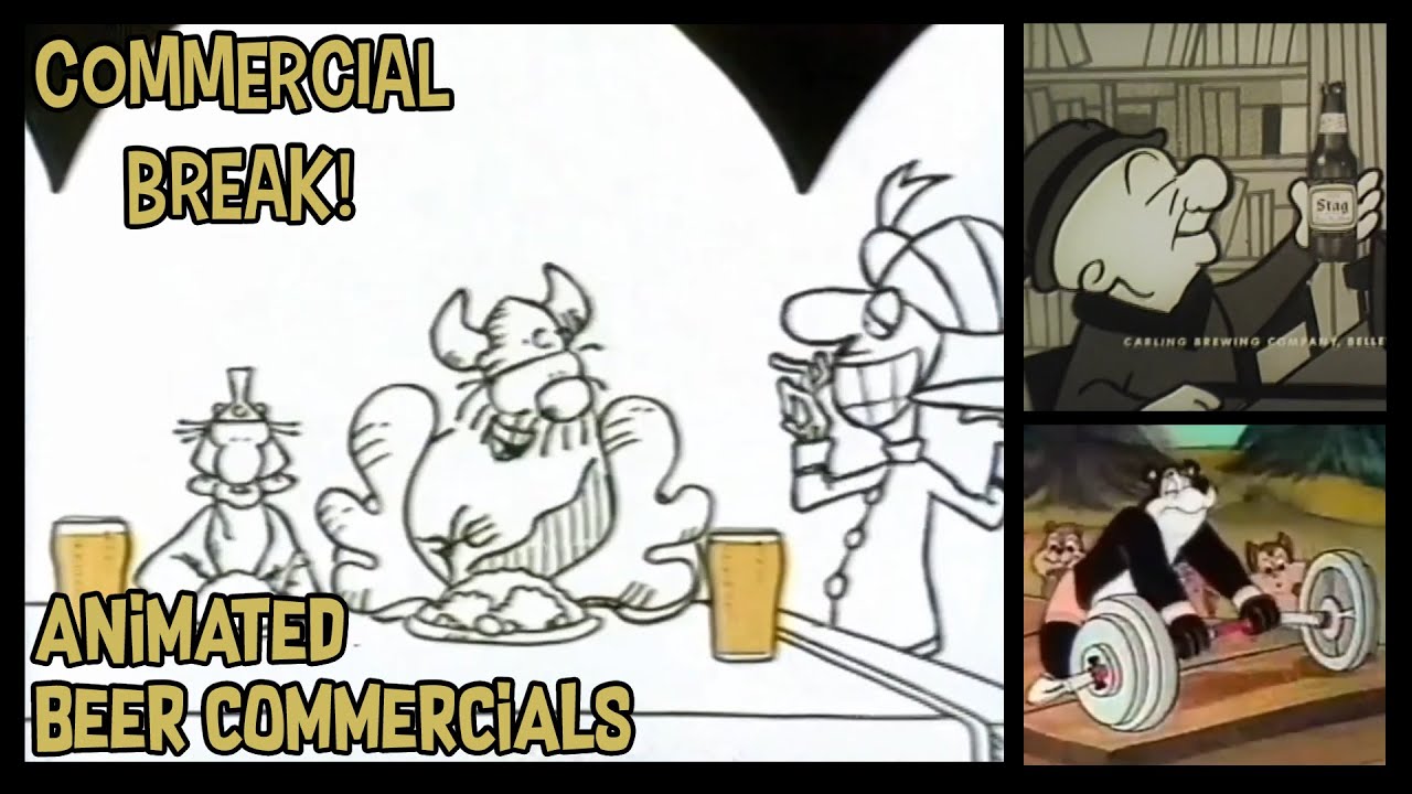 Commercial Break - Animated Beer Commercials - YouTube