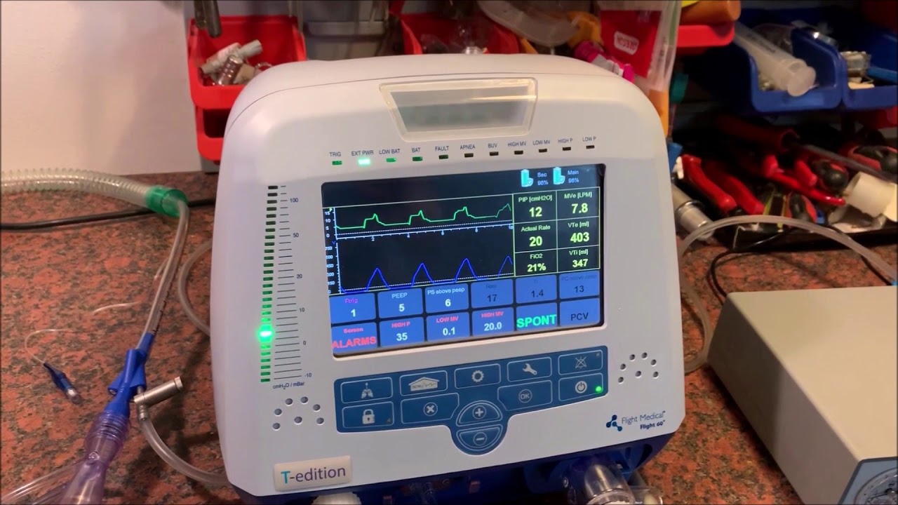 Simulator for training in advanced lung ventilation - YouTube