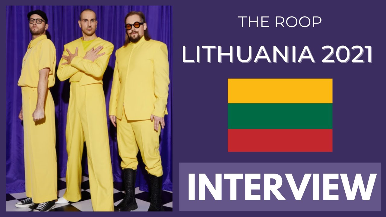 Eurovision 2021 Lithuania: The Roop INTERVIEW - YouTube