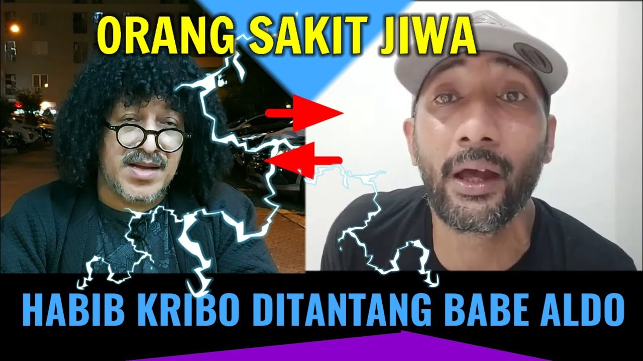 HABIB KRIBO DITANTANG BABE ALDO - YouTube