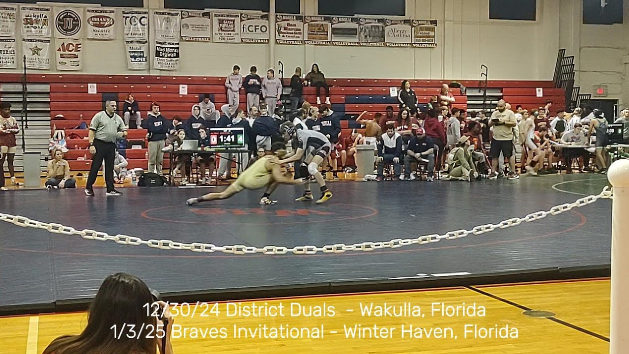 Josh Mercer - 2025 District Duals & Braves Invitational Highlights ...