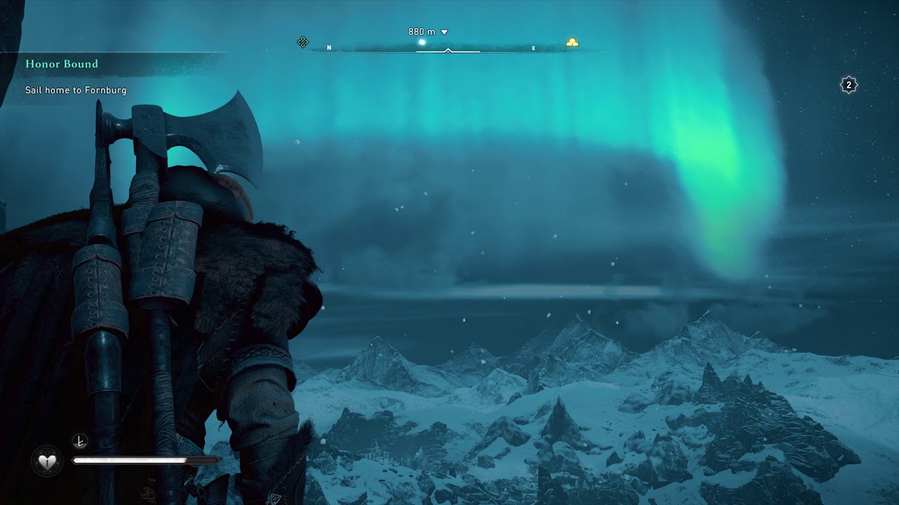 Assassin's Creed Valhalla: Bifrost Night Ambient music (HD ingame rip ...