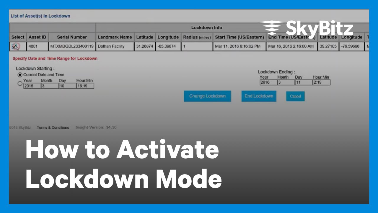 How to Activate Lockdown Mode - YouTube