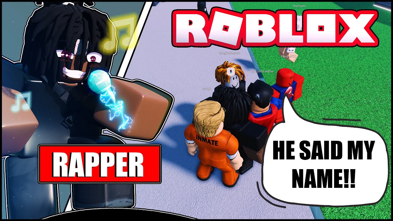 RAPPING IN ROBLOX | WE RAPPED ALL OF THERE NAMES LIVE!! - YouTube