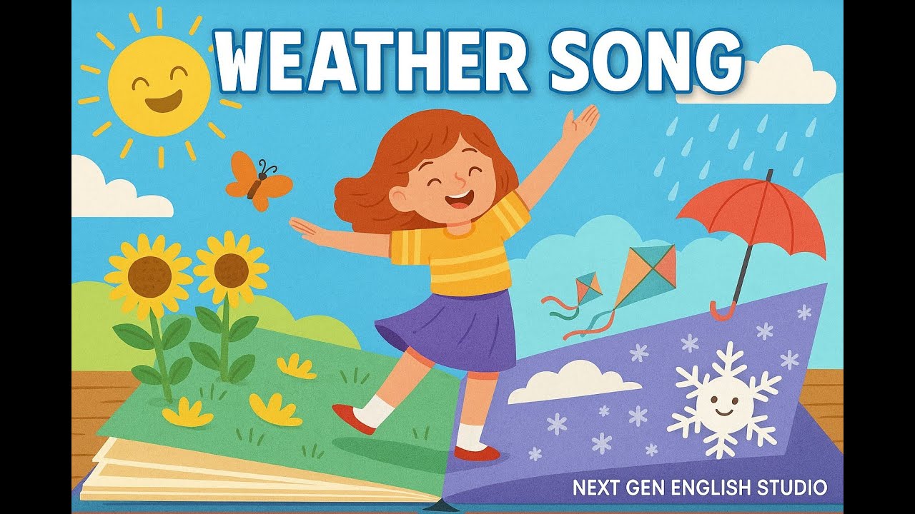 Weather Song ESL Song for Children - YouTube