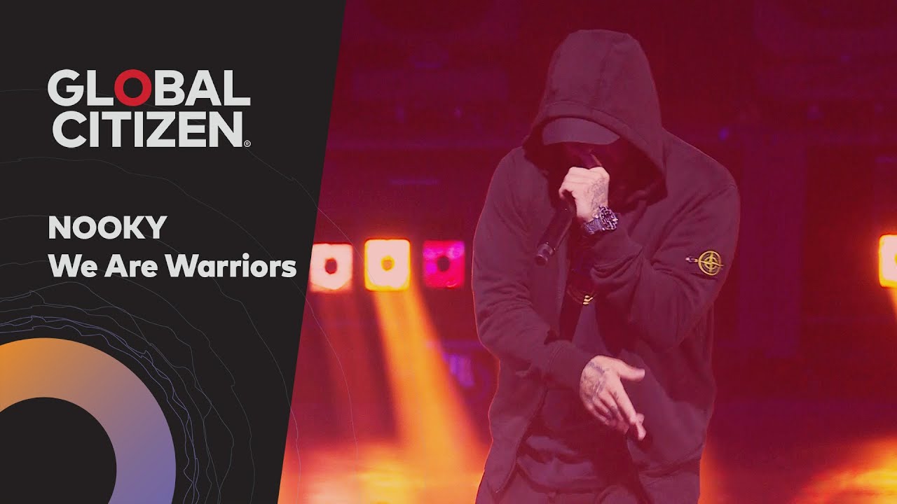 Nooky Performs 'We Are Warriors' | Global Citizen Nights Melbourne ...