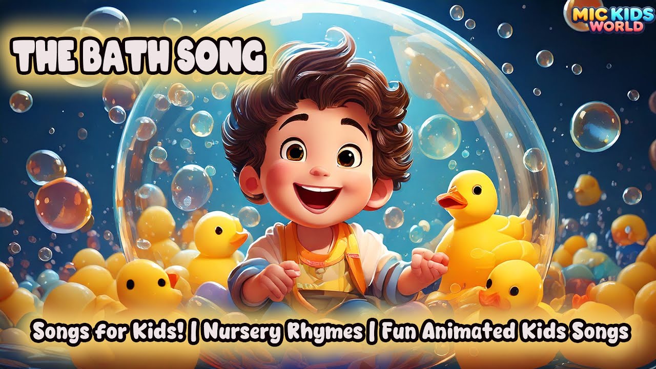 The Bath Song: Sing-Along Kids Adventure! - YouTube