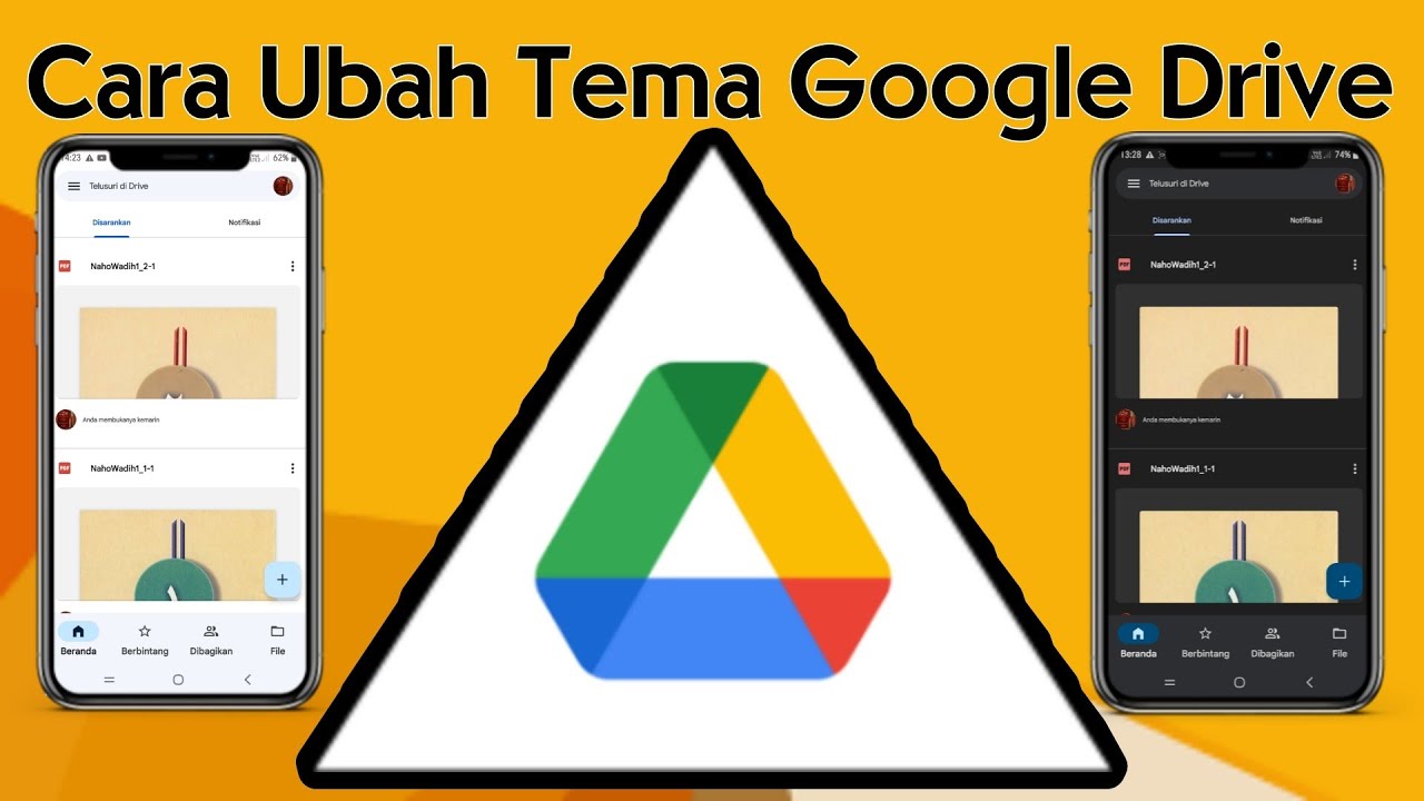 Cara Mengubah Tema Google Drive - YouTube