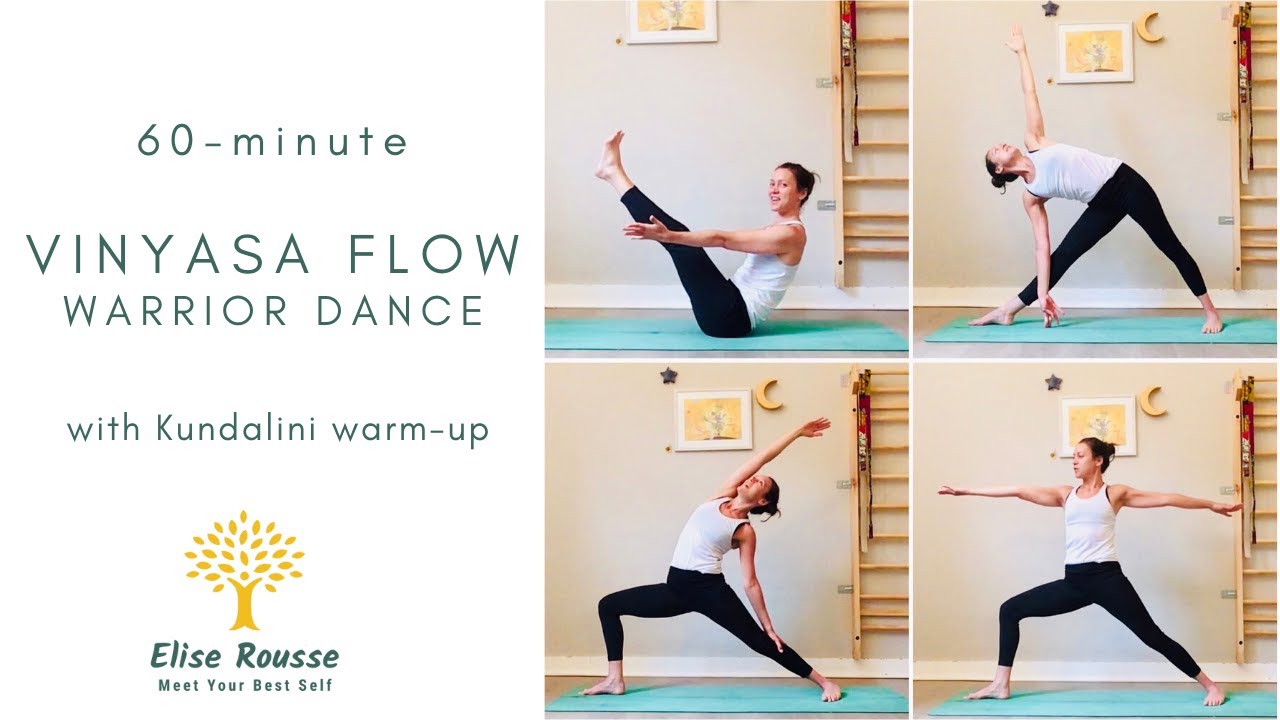 60-min Warrior Dance Vinyasa flow I Kundalini Yoga warm-up - The ...