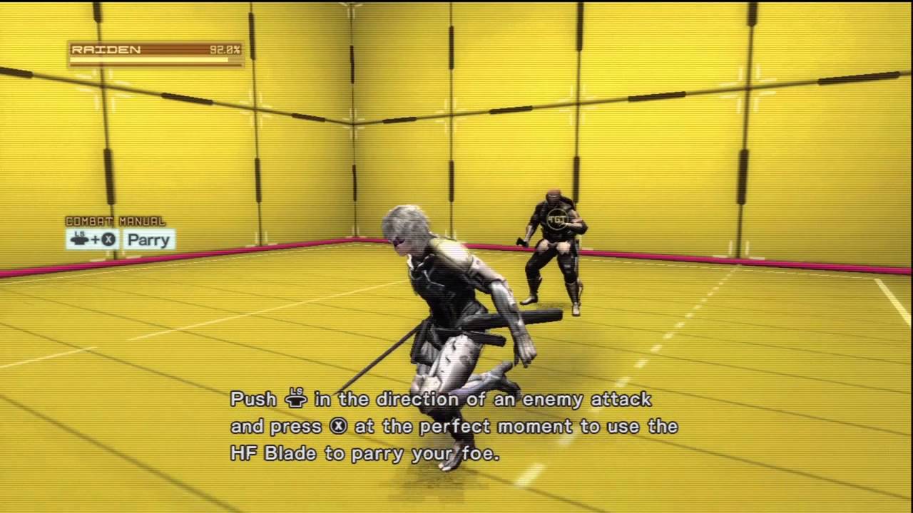 Metal Gear Rising Revengeance - VR Missions - Tutorial Mission #2 ...