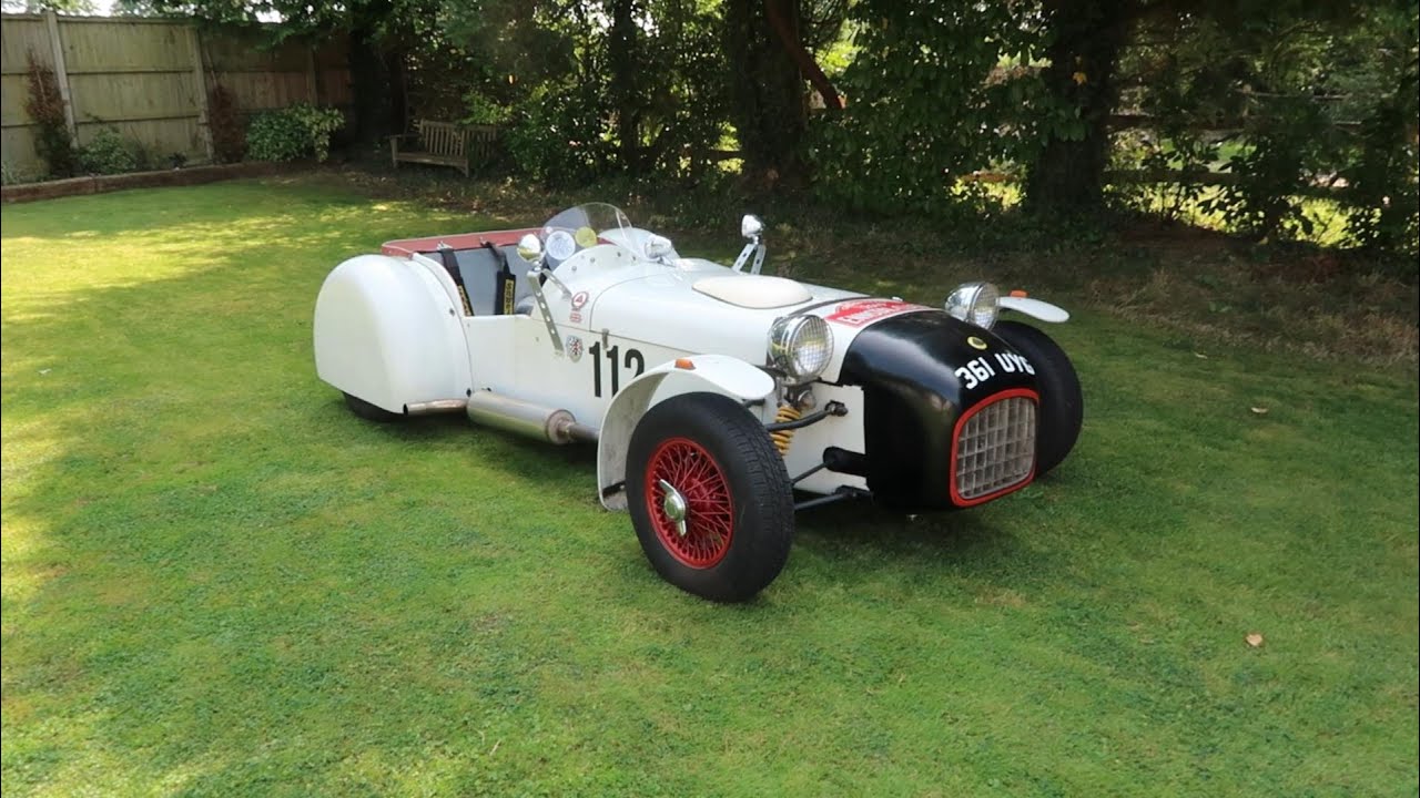 Lotus Mark VI Evocation - Walkaround & Drive - YouTube