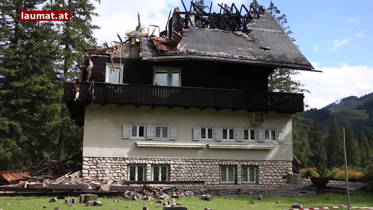 Ermittlungen nach Brand eines ehemaligen Erholungsheimes in ...