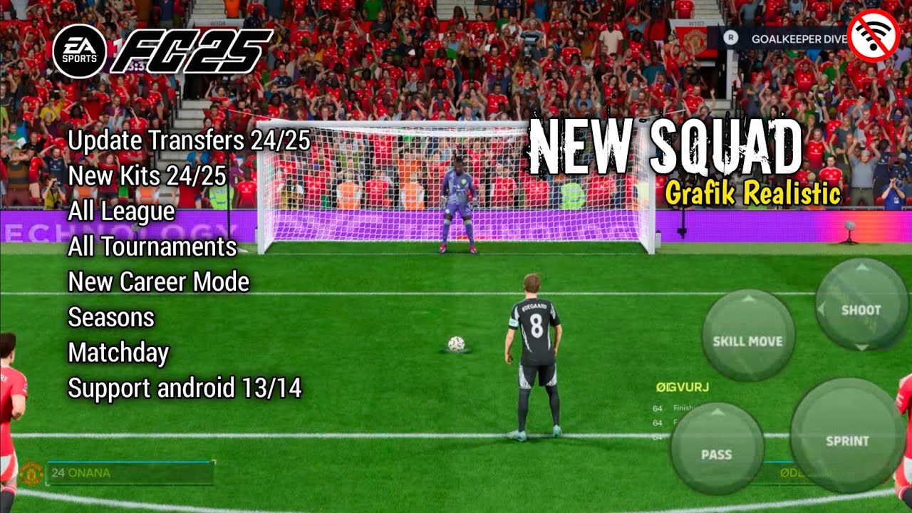 Fifa 16 Mod FC 25 Android Offline New Career Mode Update Transfers 24/ ...