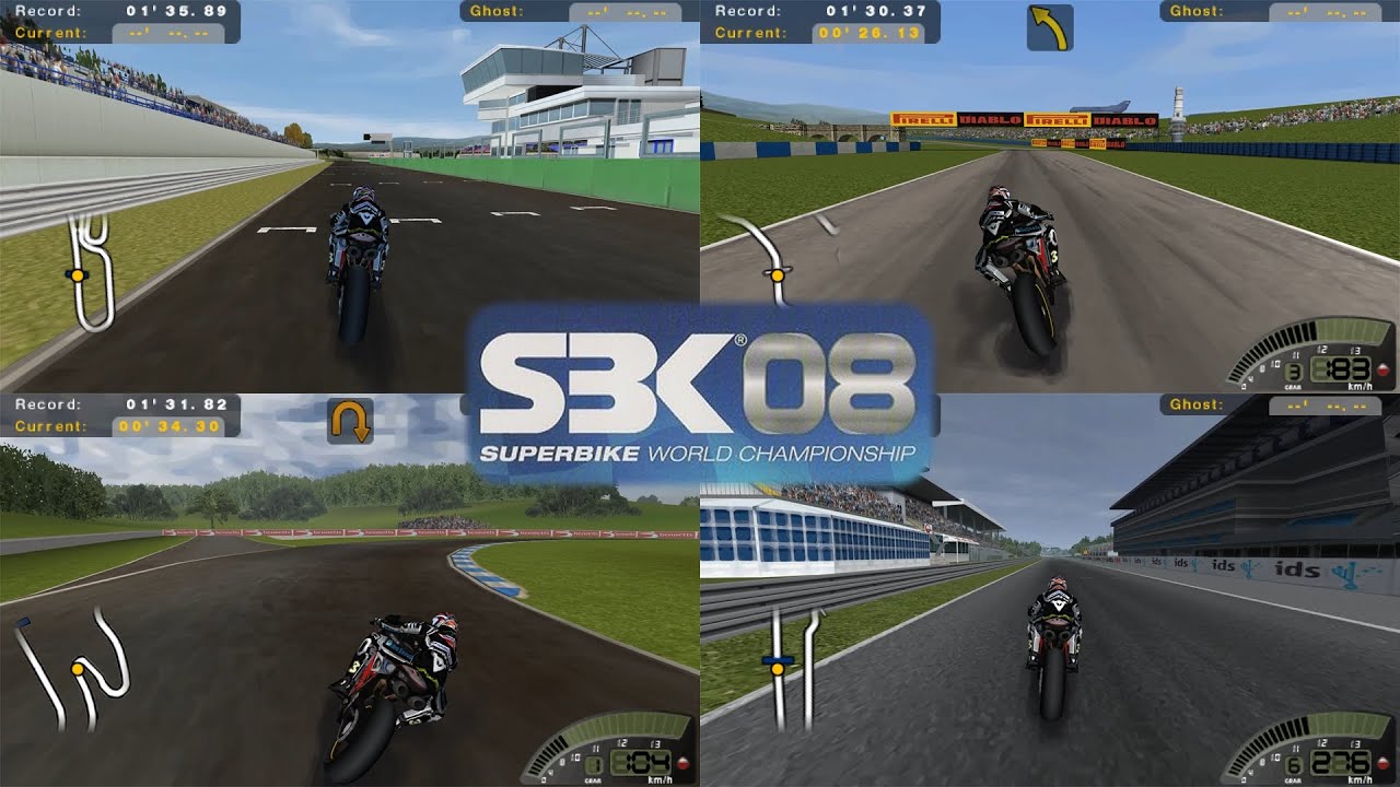 SBK-08: Superbike World Championship (PSP) - Every Race Track - YouTube