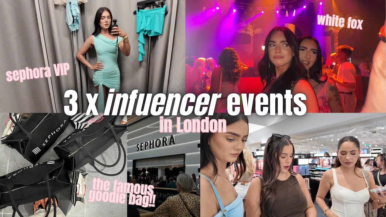 VLOG: *What Influencer Events Are Really Like* Sephora VIP Opening ...