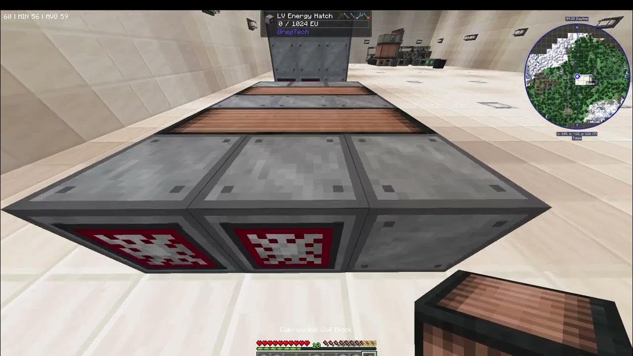 ATM9 Cracker Multiblock Structure Gregtech Tutorial - YouTube