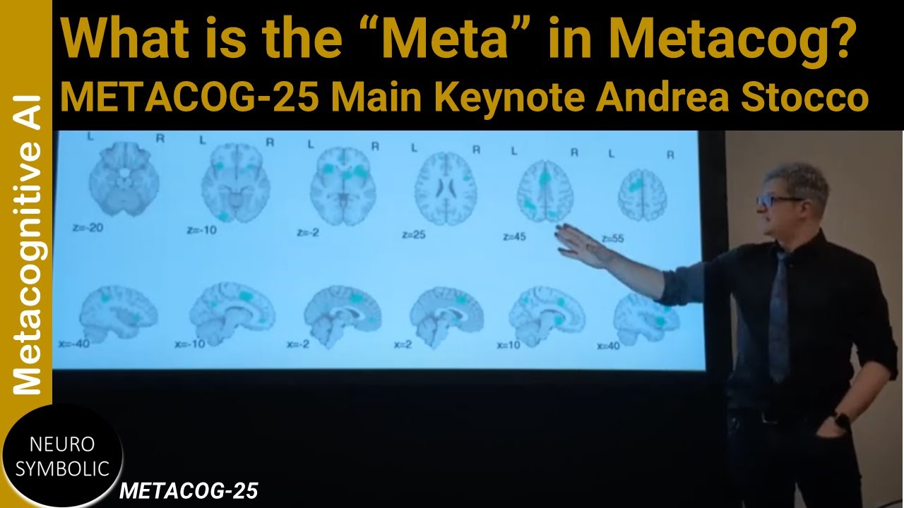 What is the "Meta" in Metacognition? (Andrea Stocco, METACOG-25 Keynote ...