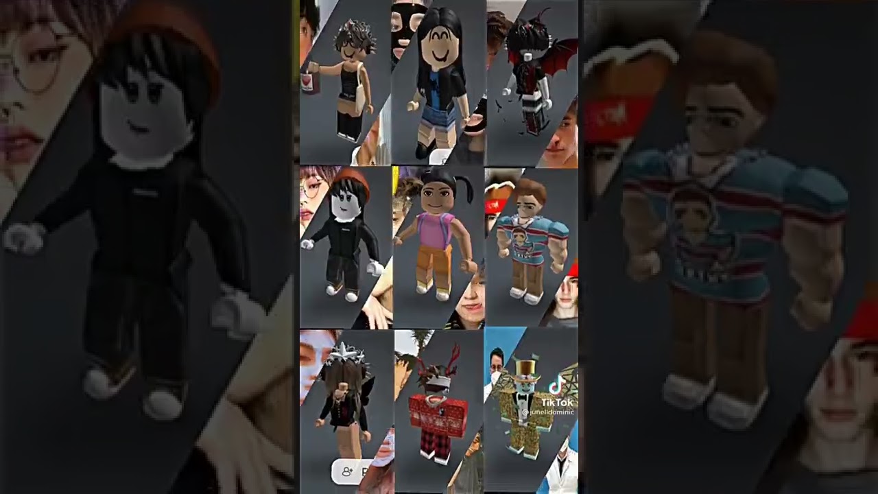 Roblox Avatars VS Real Life! cr: @Junell Dominic - YouTube