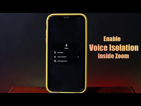How to Enable Voice Isolation in Zoom App - YouTube