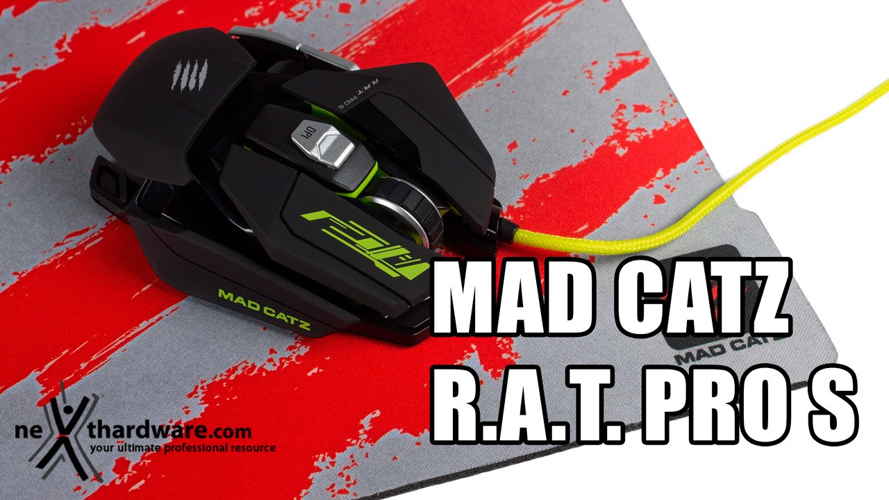 Mad Catz R.A.T. PRO S - Unboxing e Prova ITA - YouTube