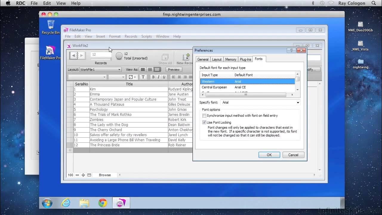 FileMaker Pro 13 Tutorial | Setting Up FileMaker Preferences - YouTube