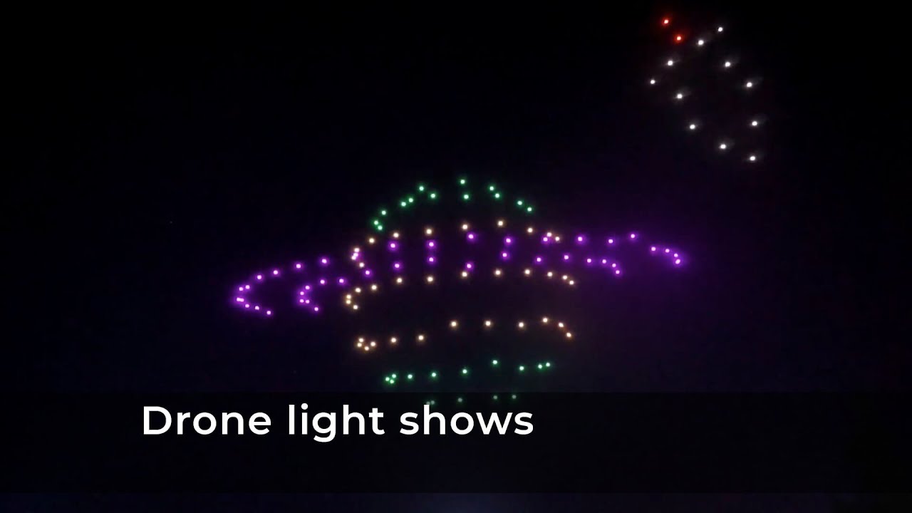 AO Drones - Drone light shows - YouTube